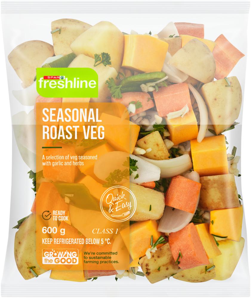 SPAR - Roasted Veg and Wors Traybake Recipe