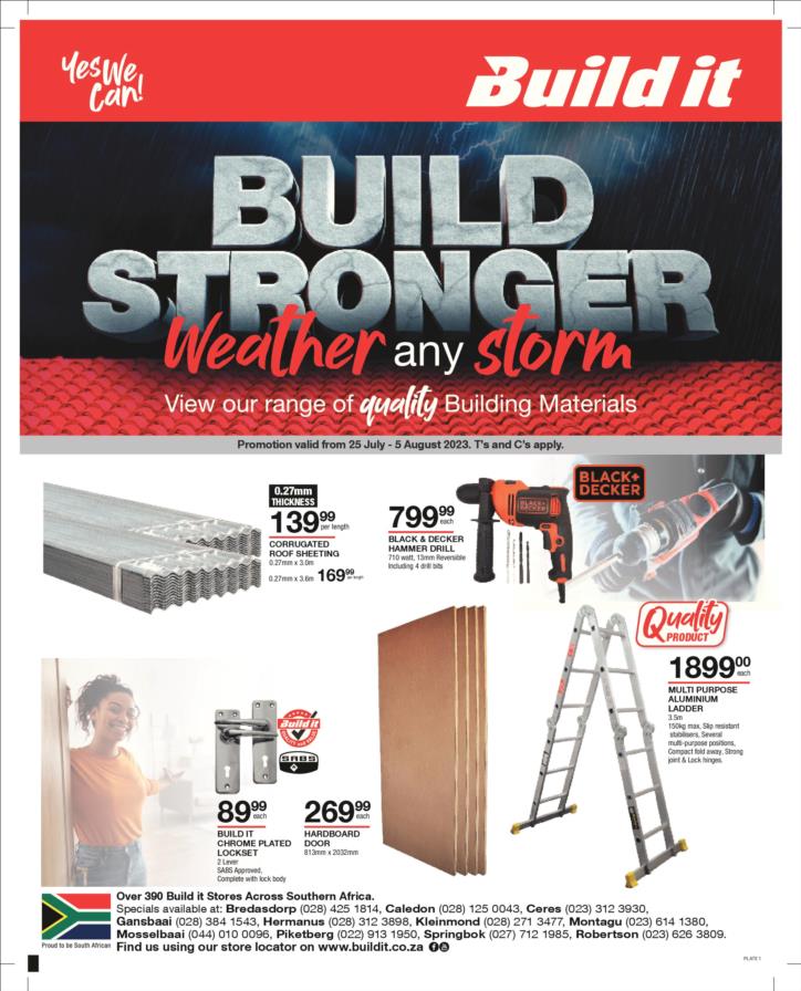 Build it - Bredasdorp Western Cape