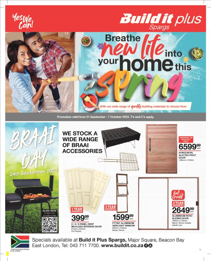 Build it - build it spargs beacon bay eastern cape