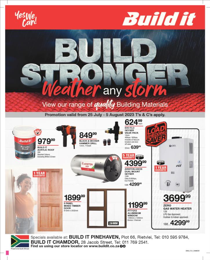 Build it - Chamdor Gauteng