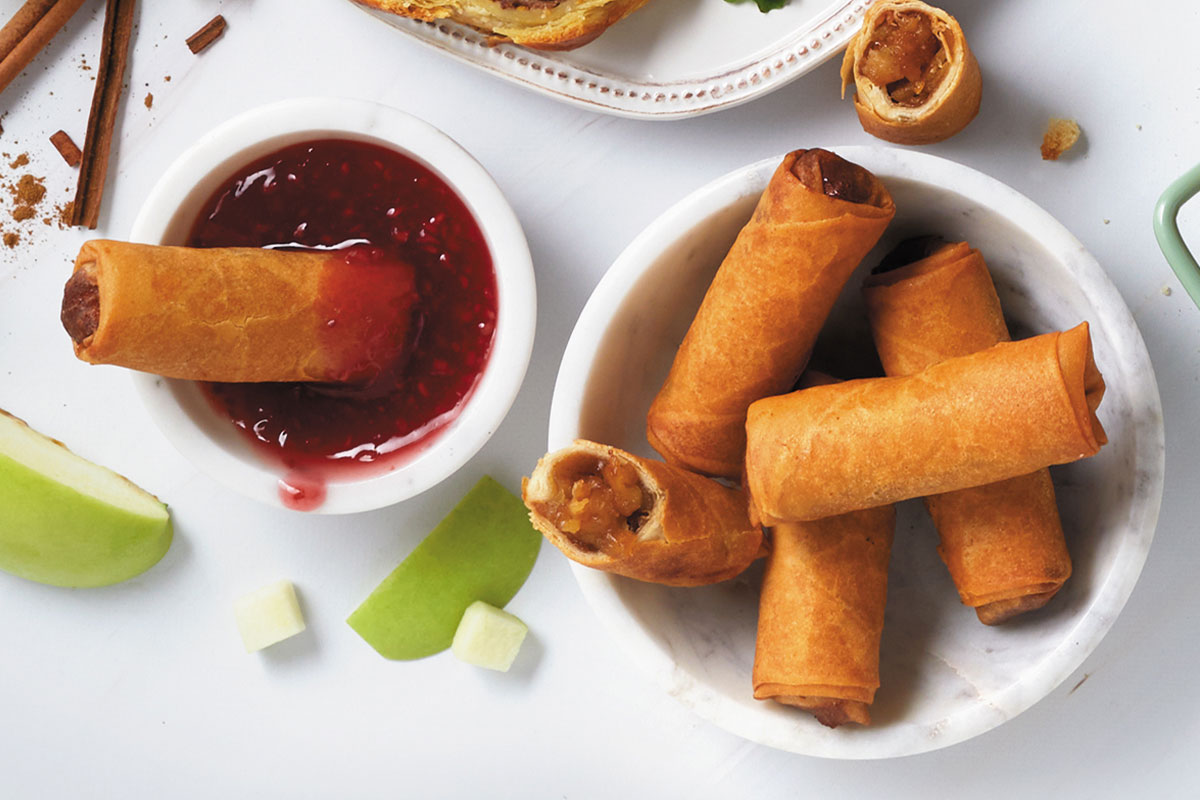 SPAR - Apple Pie Spring Rolls Recipe