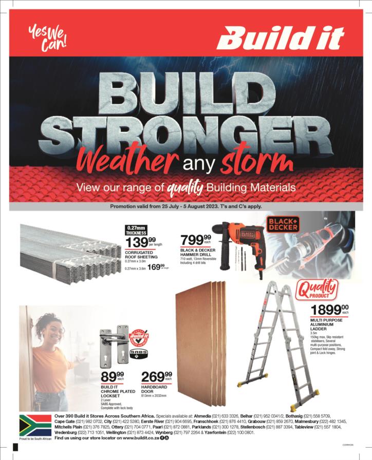 Build it - Malmesbury Western Cape