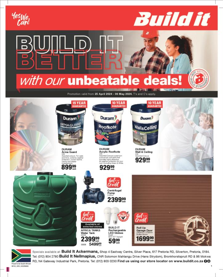 Build it - Ackermans Gauteng