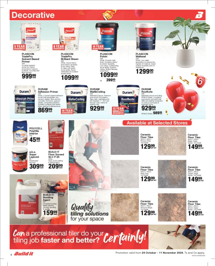 Build it - build it mosselbaai western cape