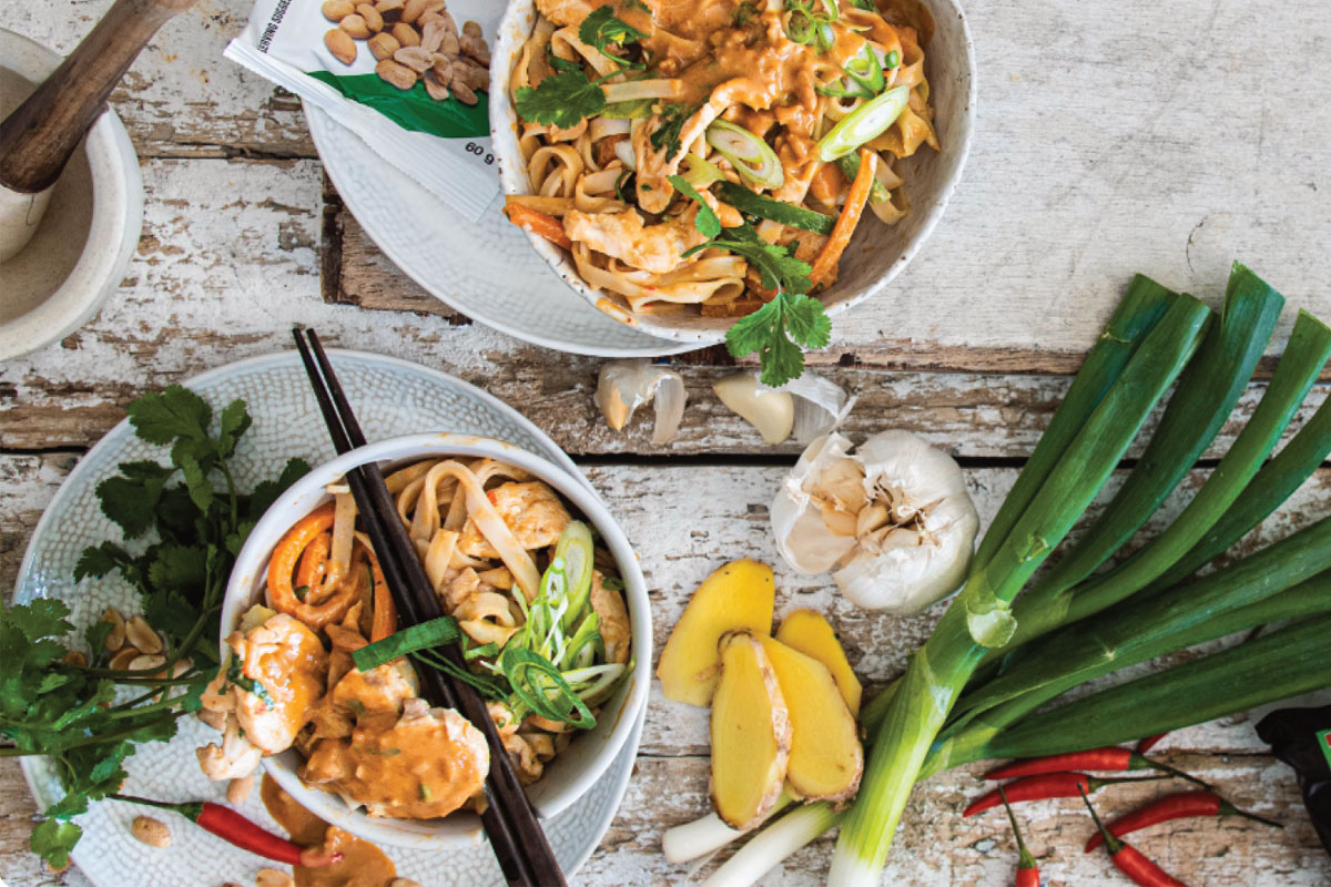 SPAR - Peanut and Chicken Noodles Recipe