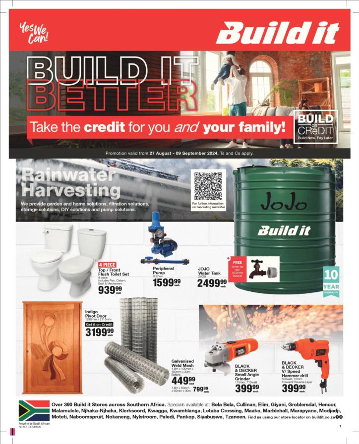 Build it - build it letaba cross limpopo