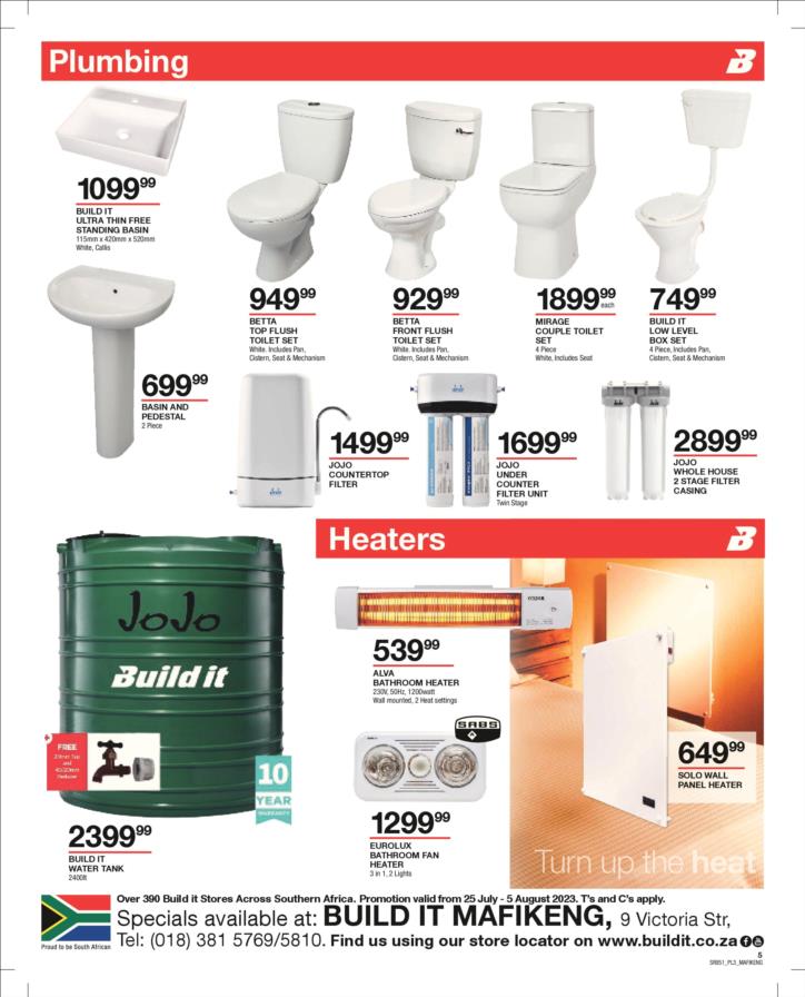 Build it - Mafikeng North West Province