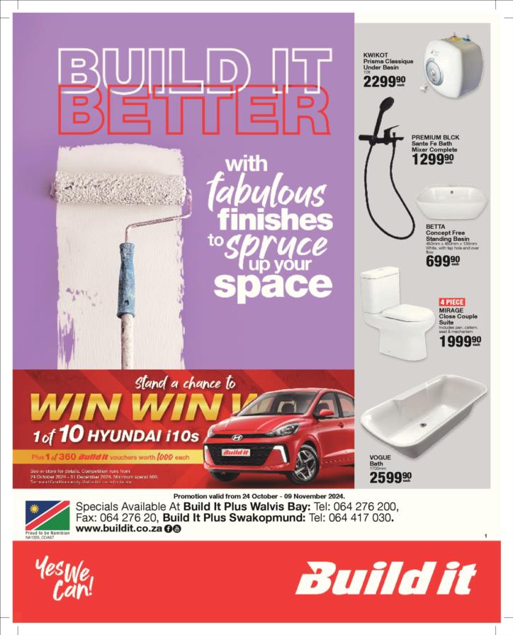 Build it - Swakopmund Namibia