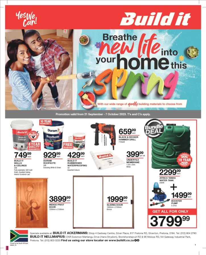 Build it - Ackermans Gauteng