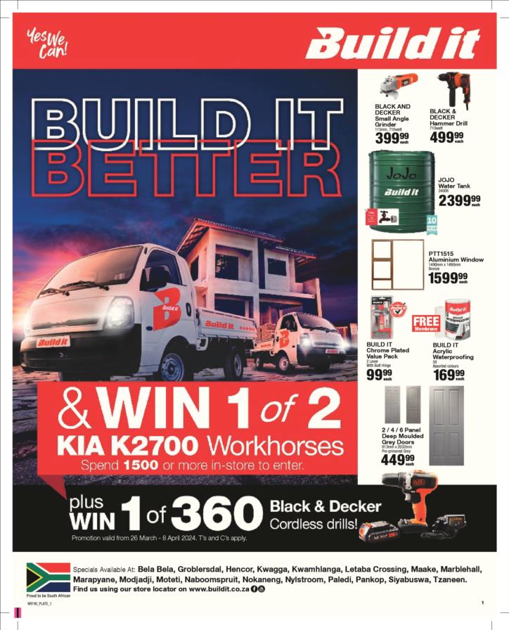 Build it - Naboom Build It Limpopo