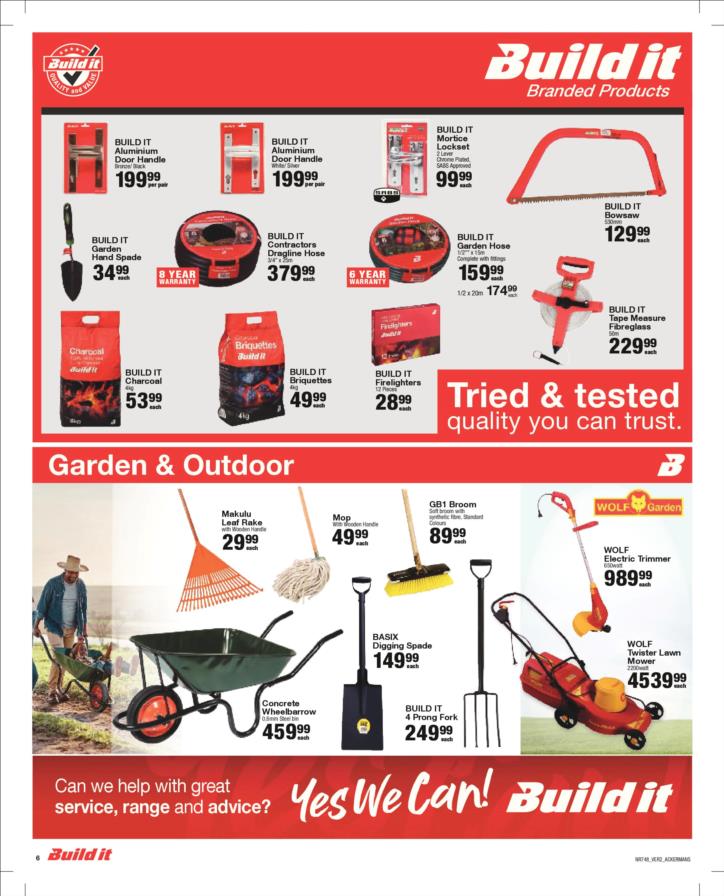 Build it - Ackermans Gauteng