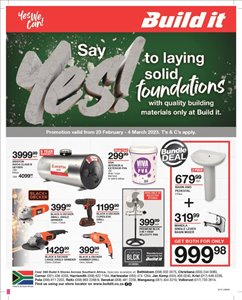 Build it - Volksrust Mpumalanga