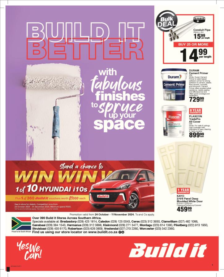 Build it - Vredendal Western Cape