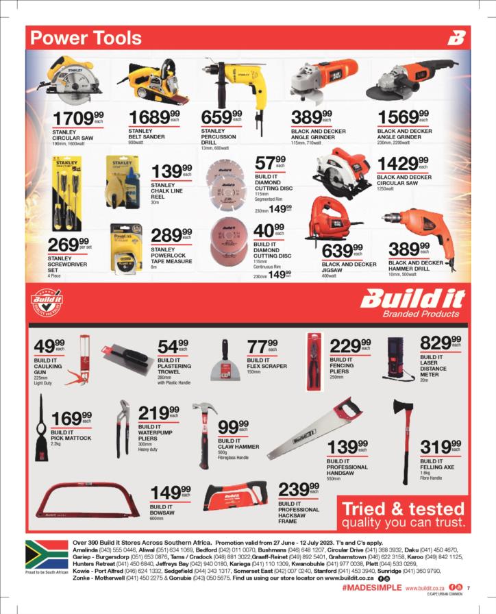 Build it - Plus Jeffreys Bay Eastern Cape