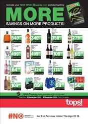 TOPS at SPAR - Specials at TOPS at SPAR