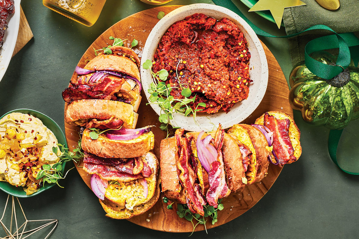 SPAR - Loaded Bacon and Onion Cheese Garlic Bread Recipe