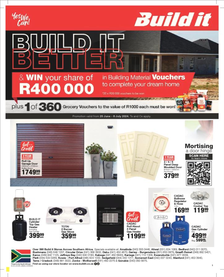 Build it - Aliwal Eastern Cape