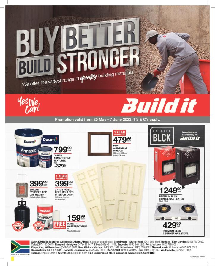 Build it - Boardmans Eastern Cape