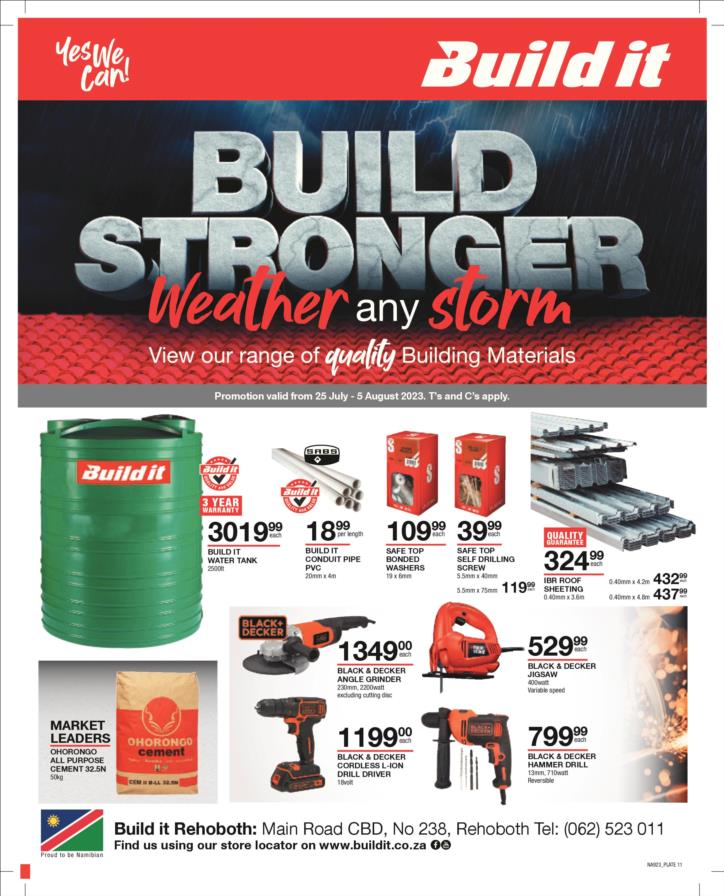 Build it - build it rehoboth namibia