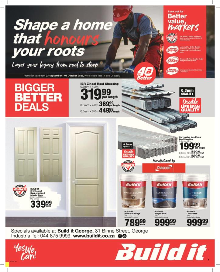 Build it - build it george build it plus western cape