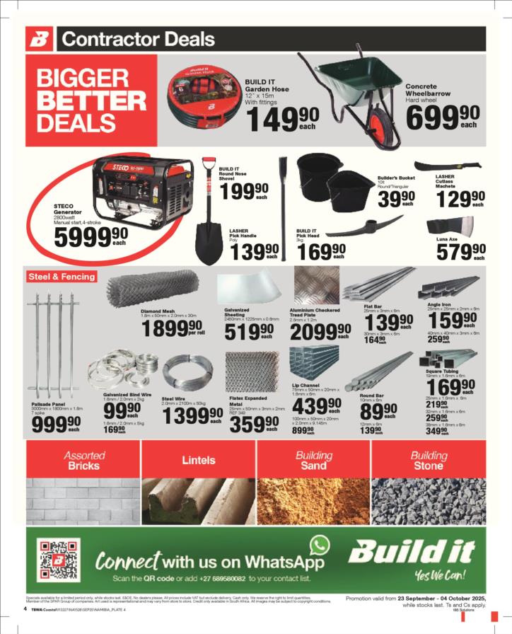 Build it - build it eenhana namibia