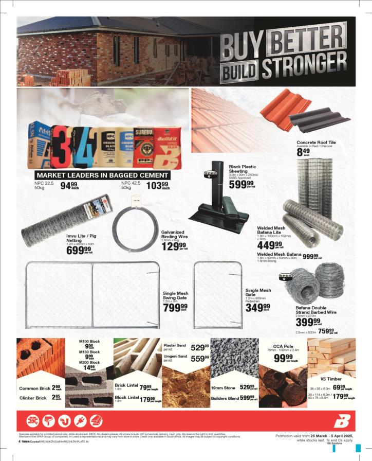 Build it - Howick Mega KwaZulu Natal