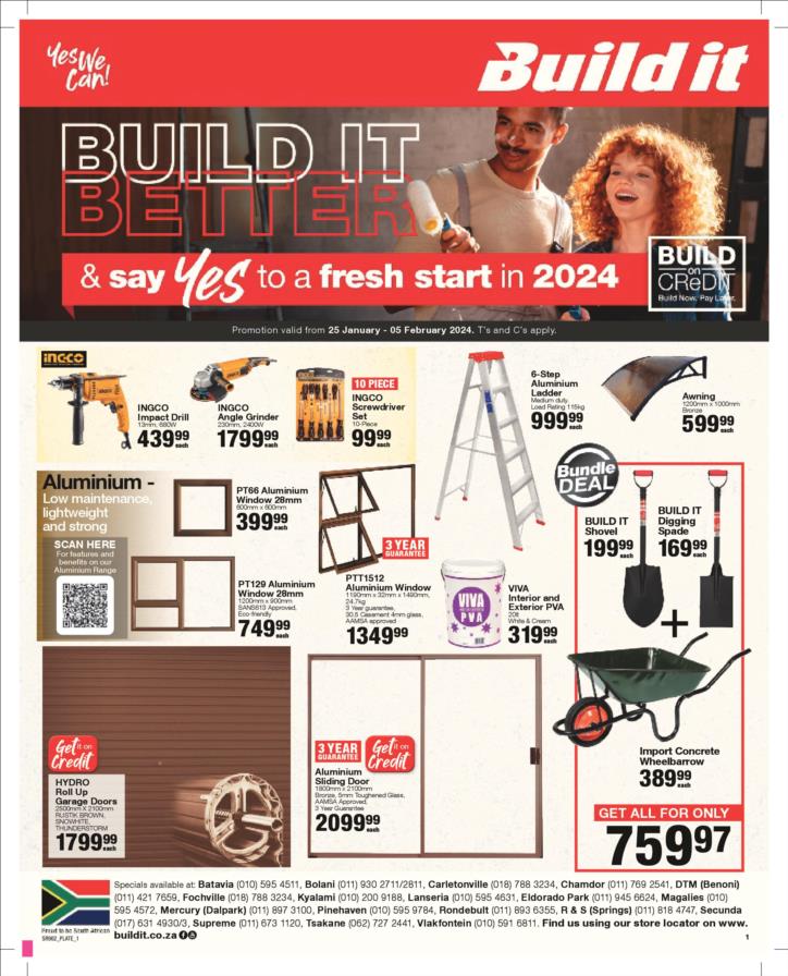 Build it - Rondebult Gauteng