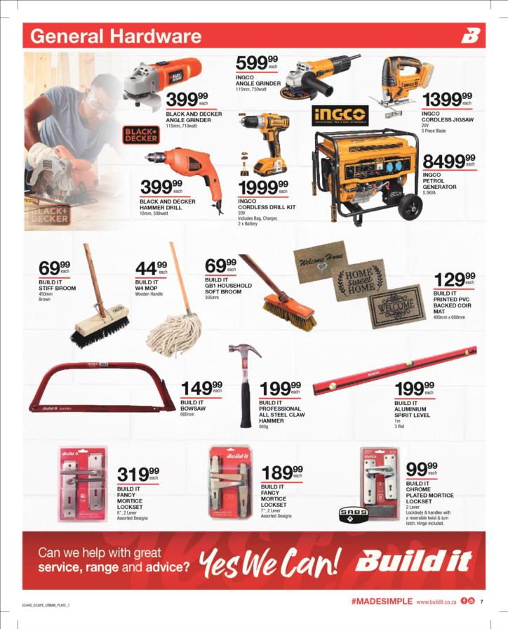 Build it - build it outeniqua western cape