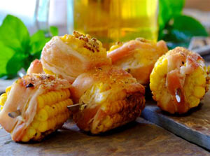 SPAR - Bacon-Corn Braai Sticks Recipe