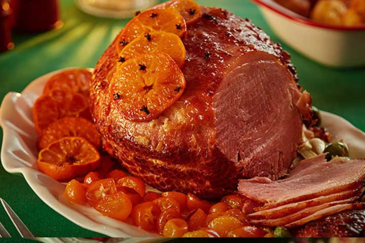 SPAR - Naartjie Marmalade Glazed Gammon Recipe