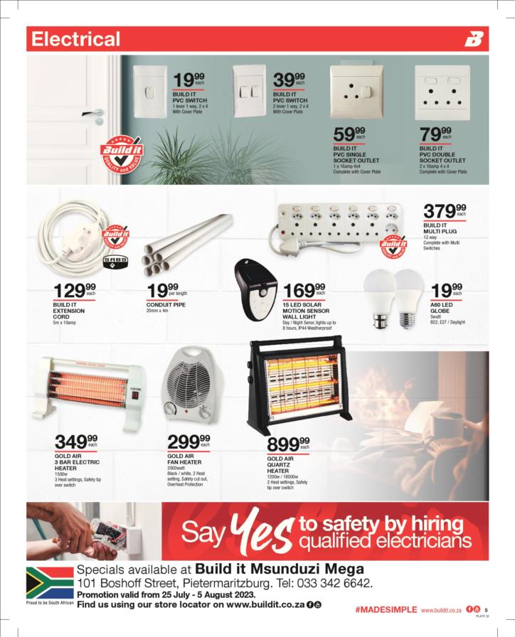 Build it - Msunduzi KwaZulu Natal