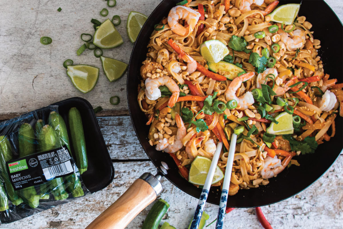 SPAR - Prawn and Chicken Pad Thai Recipe
