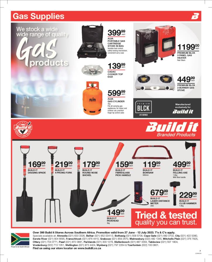 Build it - Eersterivier Western Cape