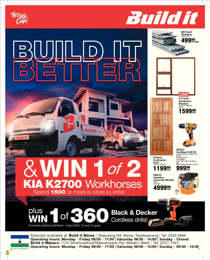 Build it - Maseru Lesotho