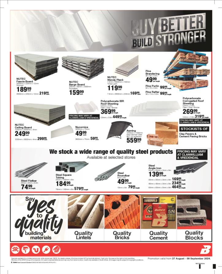 Build it - Worcester Western Cape