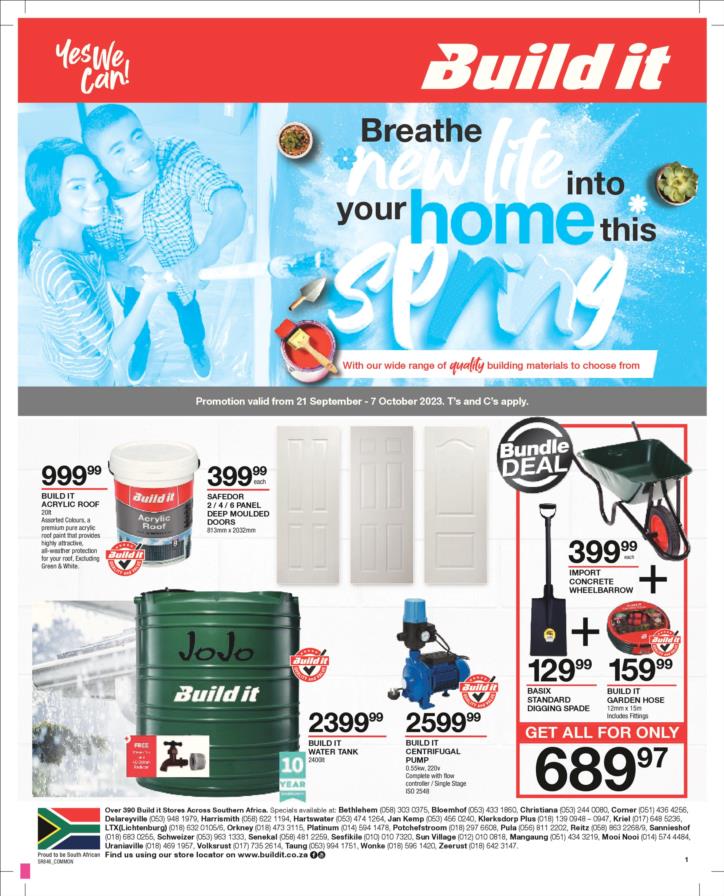 Build it - Klerksdorp Plus North West Province