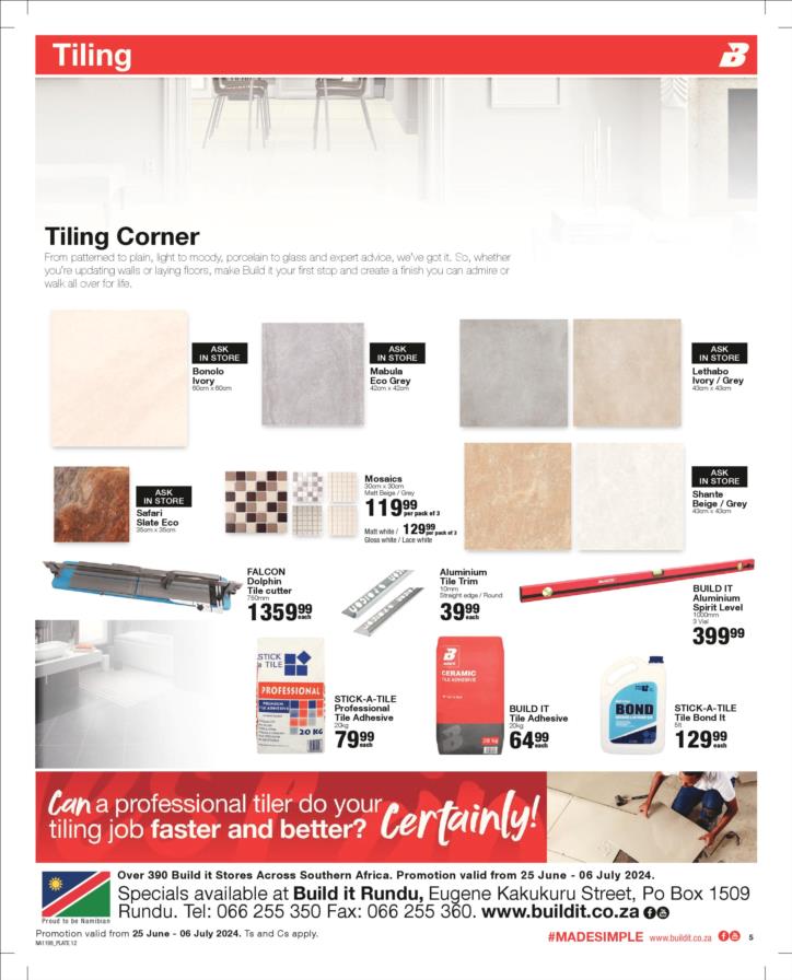 Build it - build it rundu namibia