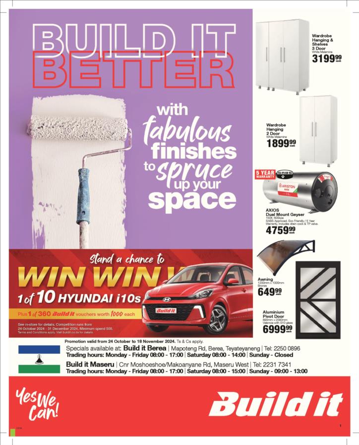 Build it - Maseru Lesotho