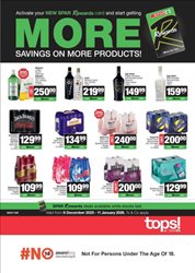 TOPS at SPAR - Specials at TOPS at SPAR