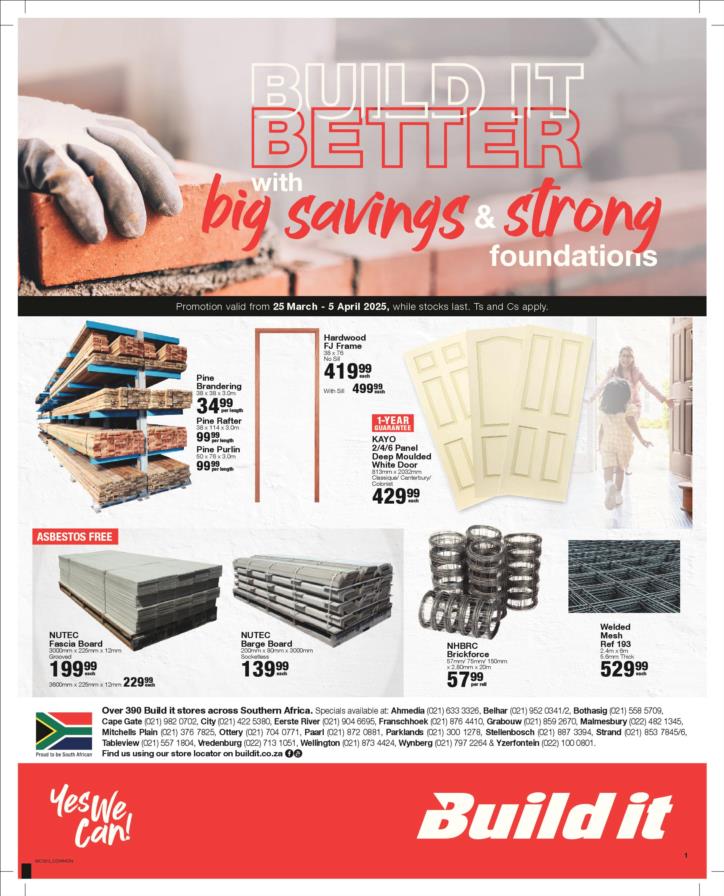 Build it - Yzerfontein Western Cape