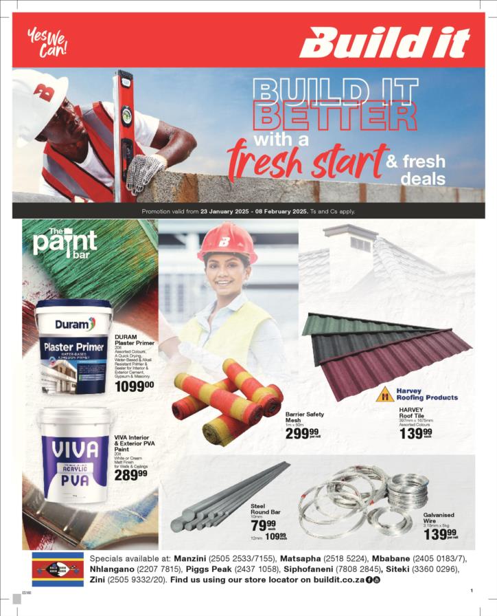 Build it - Plus Mbabane Swaziland