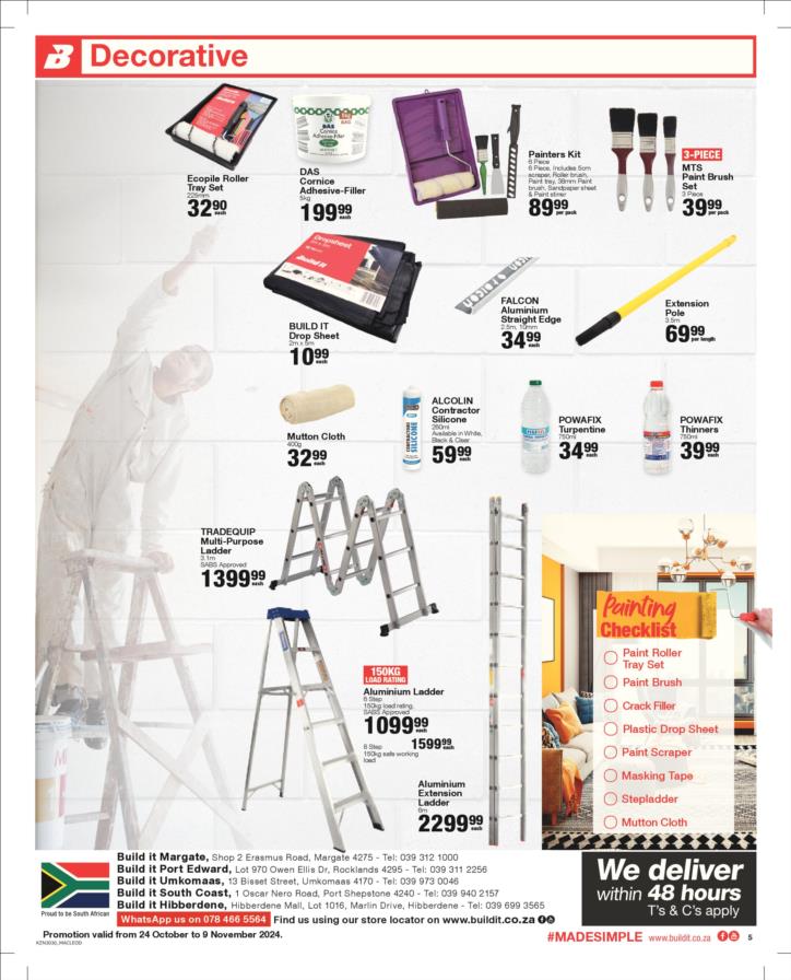 Build it - build it margate kwazulu natal