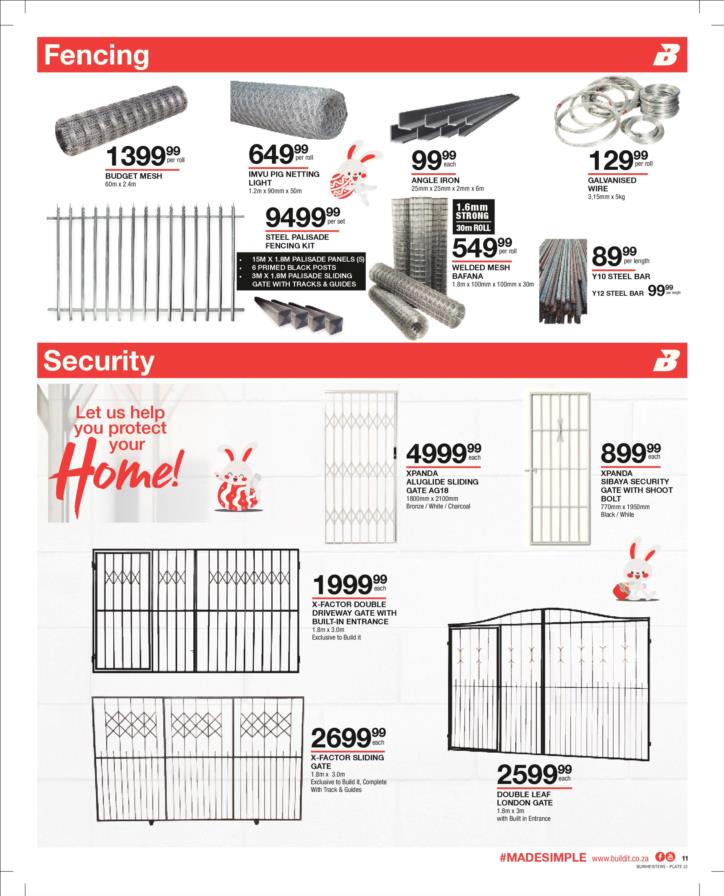 Build it - Burmeisters KwaZulu Natal