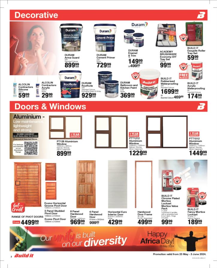 Build it - build it spargs beacon bay eastern cape