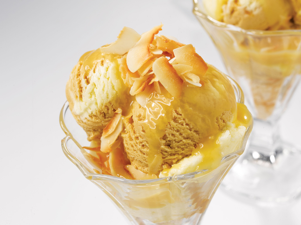 SPAR - Toasted Coconut and Caramel Ice Cream Sundaes Recipe