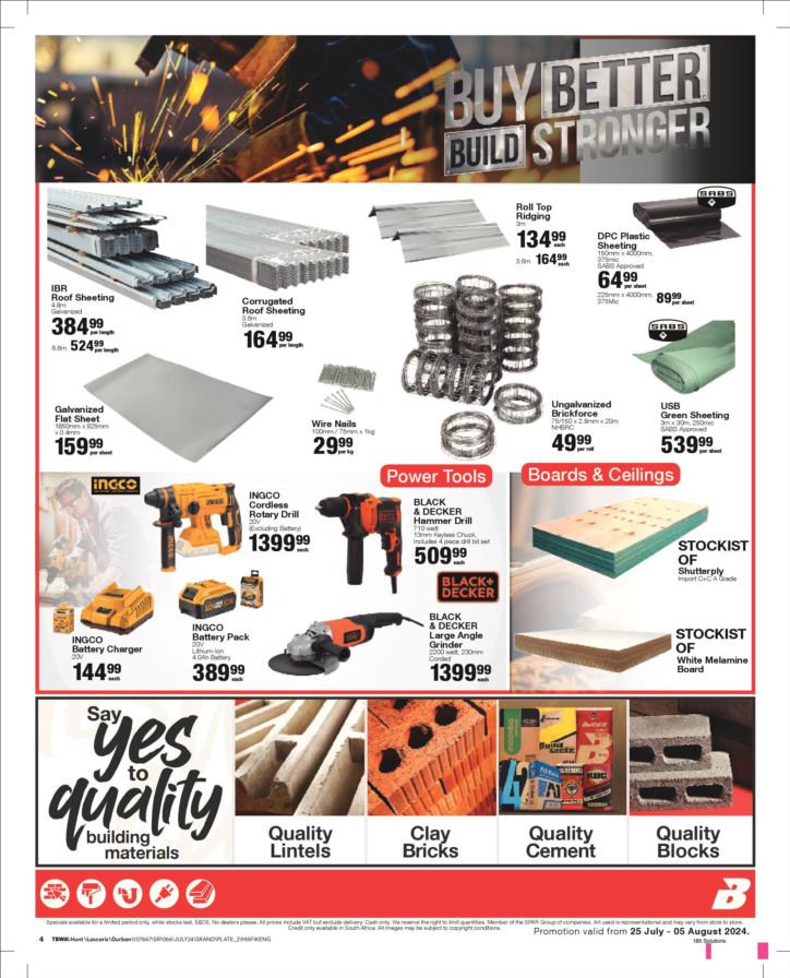 Build it - Mafikeng North West Province