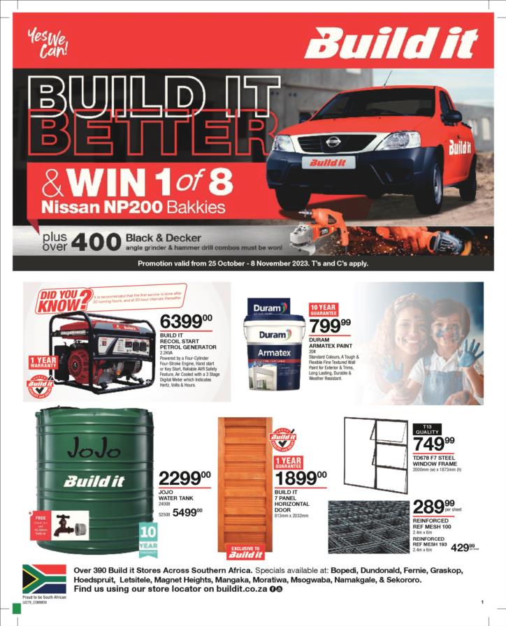 Build it - Dundonald Mpumalanga