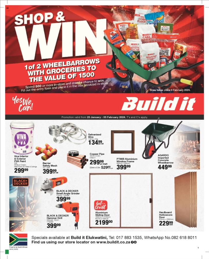 Build it - Elukwatini Mpumalanga