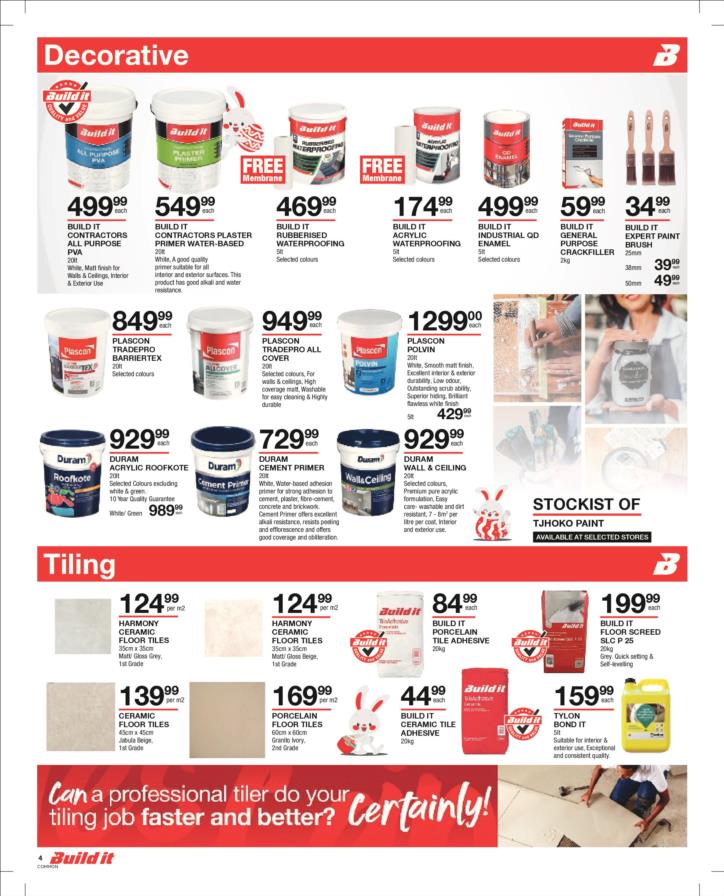 Build it - build it wellington paint hardware western cape