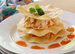 SPAR - Curried Chicken Stack Recipe